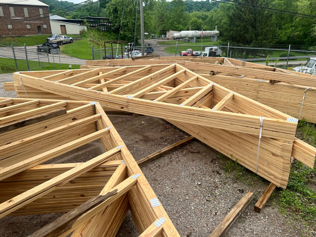 Building Trusses | Baum Lumber | Chester, OH